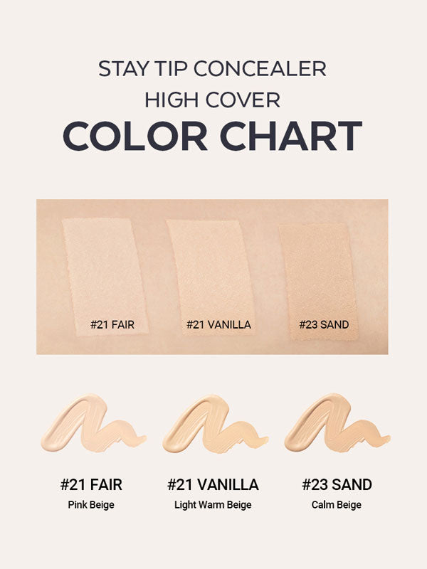MISSHA Stay Tip Concealer High Cover 3.8ml– MISSHA CANADA