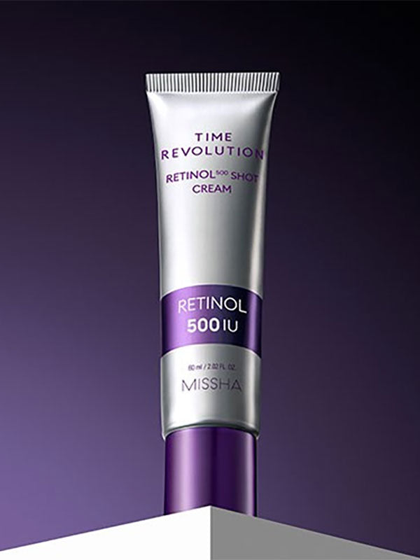 MISSHA Time Revolution Retinol 500 Shot Cream 60ml– MISSHA CANADA