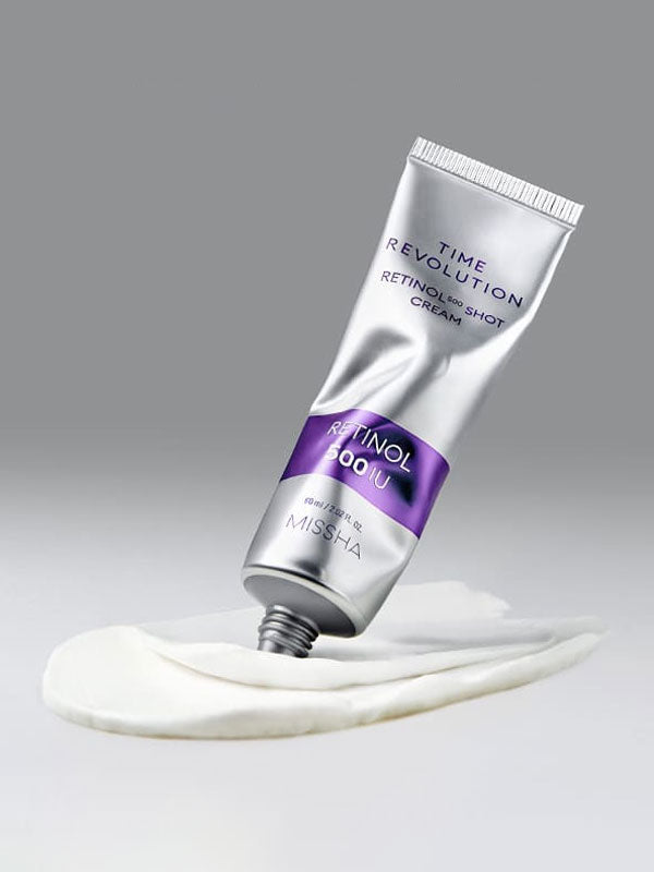 MISSHA Time Revolution Retinol 500 Shot Cream 60ml– MISSHA CANADA